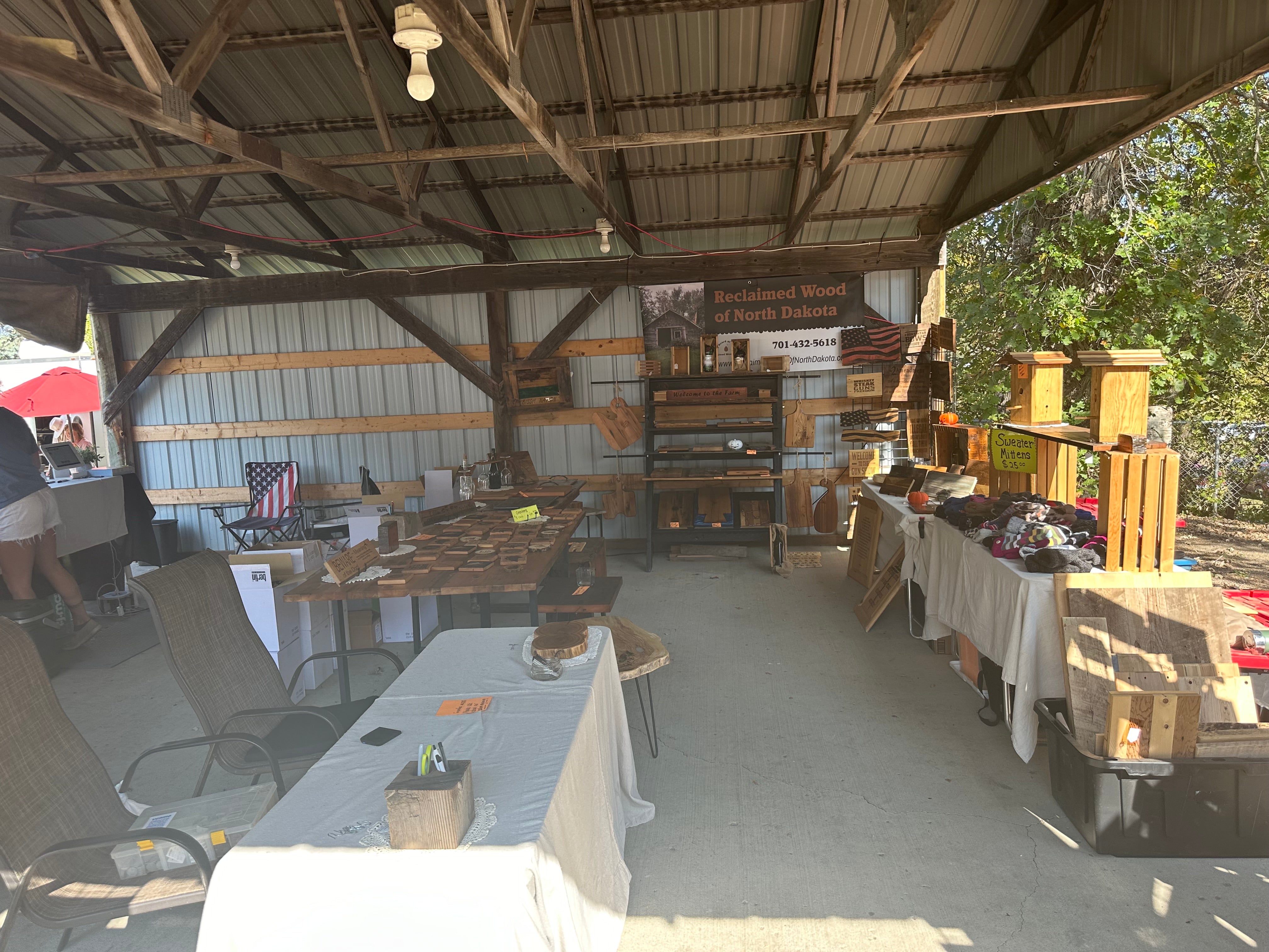 2024 SVACA in Fort Ransom ND – Reclaimed Wood of North Dakota